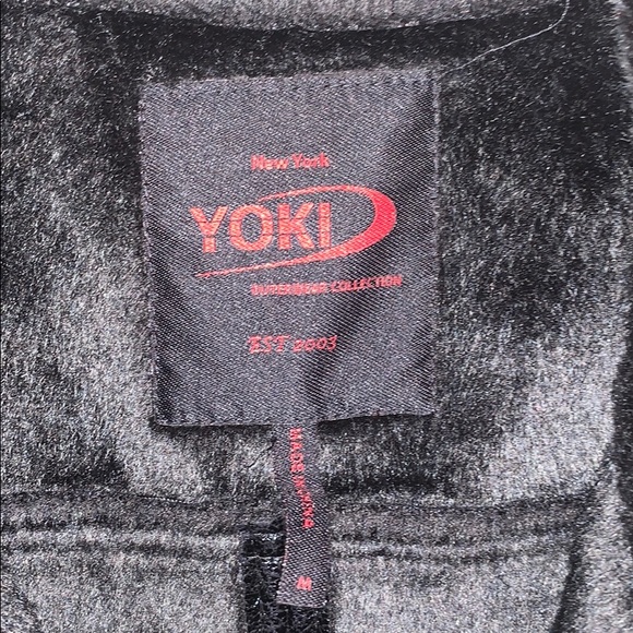Yoki | Jackets & Coats | Yoki Pleather Black Distressed Sleeveless Vest ...